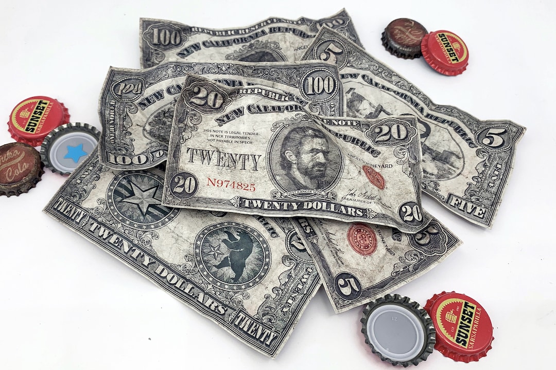 NCR New California Republic Notes Prop Currency - Etsy