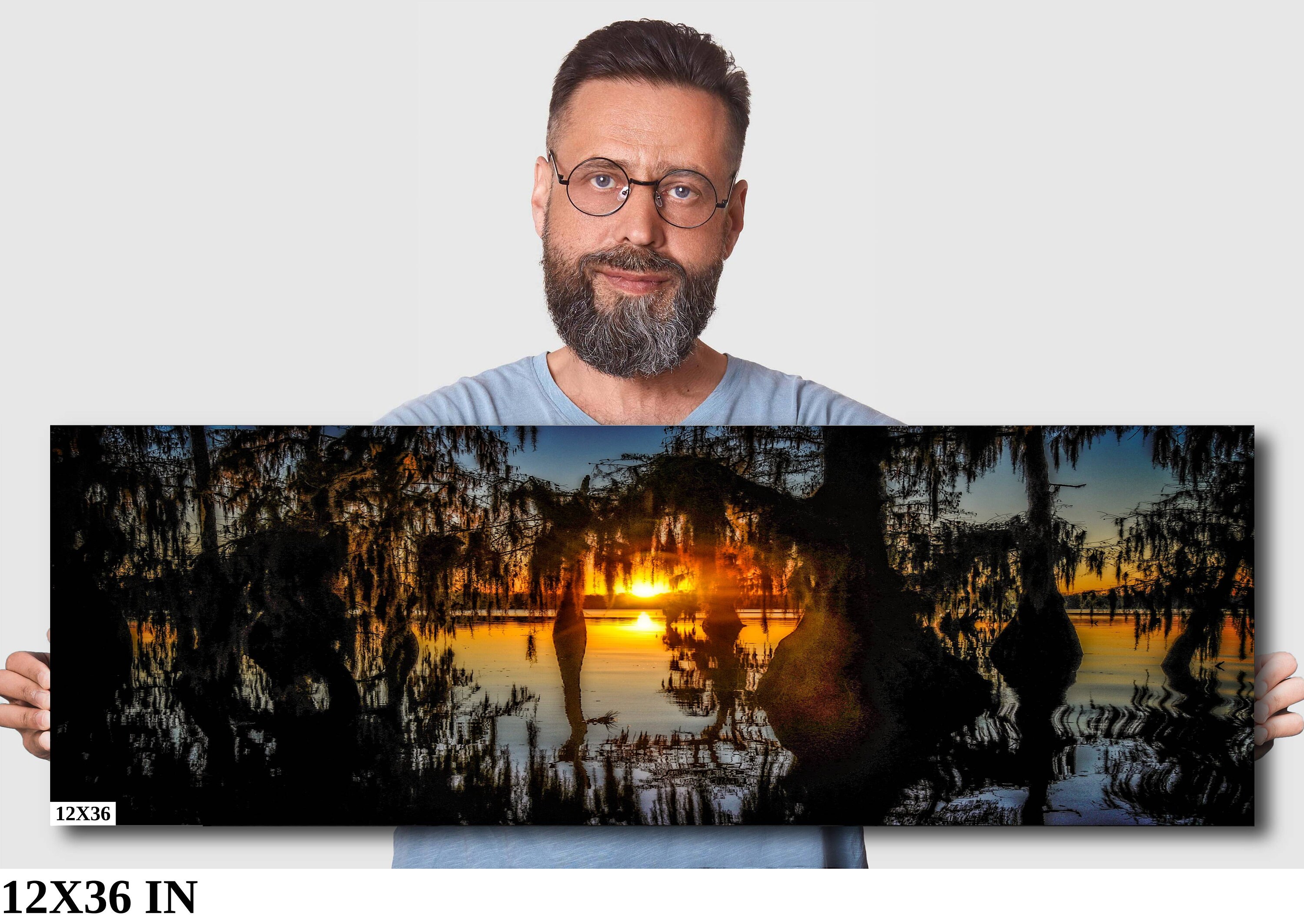 Louisiana Swamp Sunset Canvas Print, Henderson Louisiana, Wall Decore ...