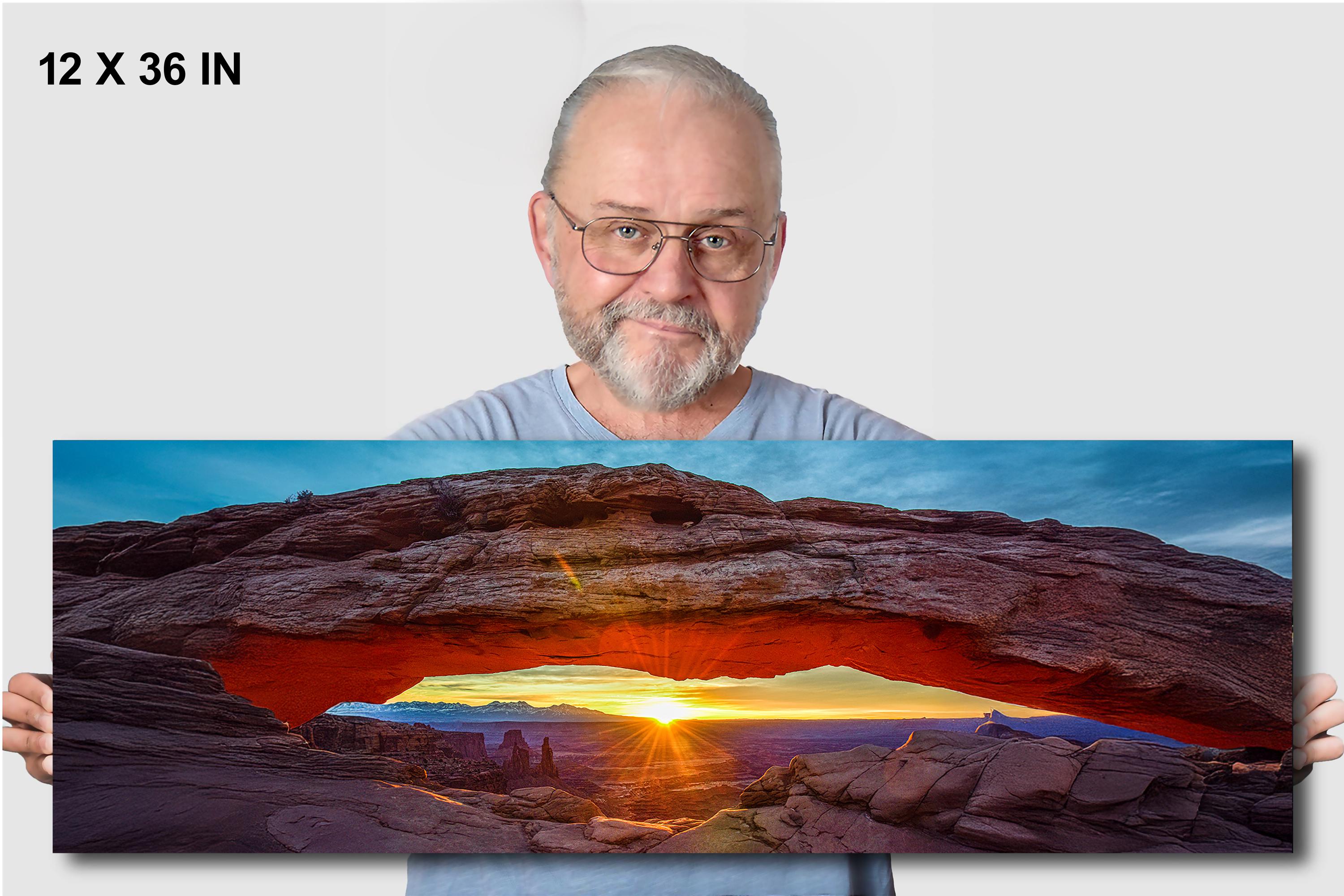 Mesa Arch Canvas Print: Canyonlands National Park Sunrise Wall Art - Etsy