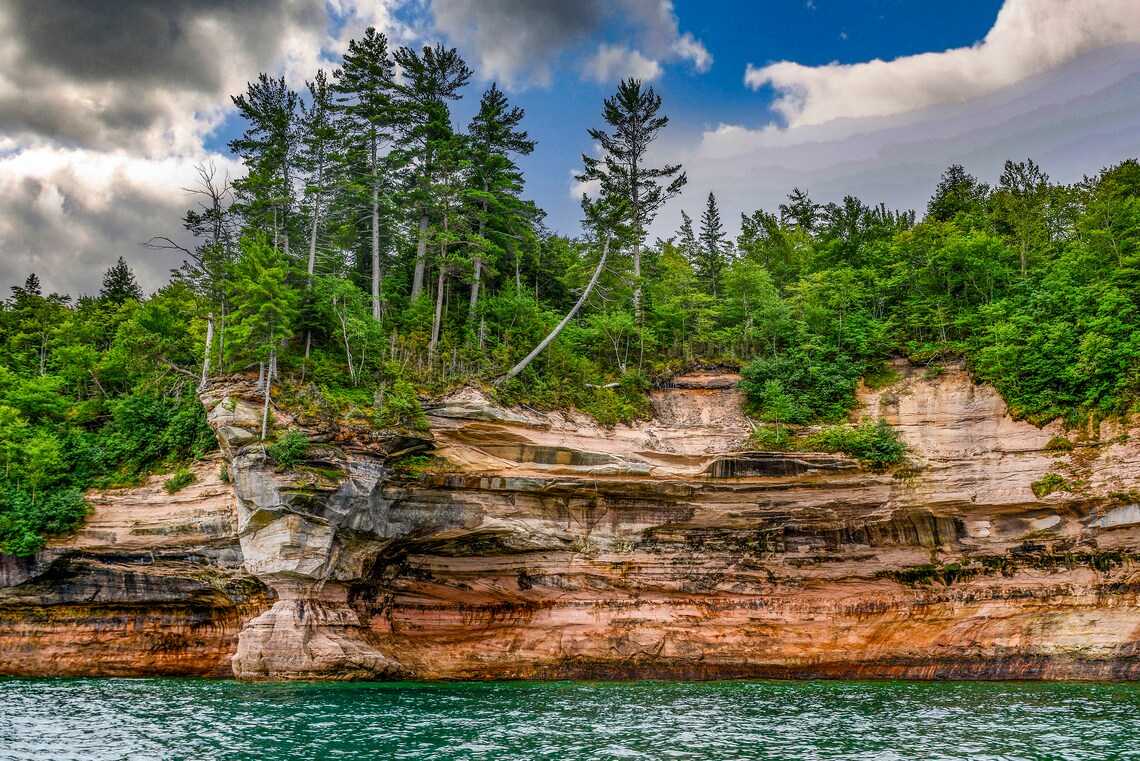 Pictured Rocks National Lakeshore Photo Northern Michigan Photography ...