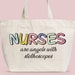Nurse Alphabet Bundle Colorful Nursing Life Font Nurse PNG Letters ...