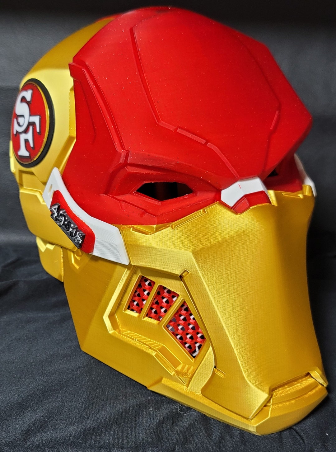 49ERS Iron Hood Helmet. - Etsy