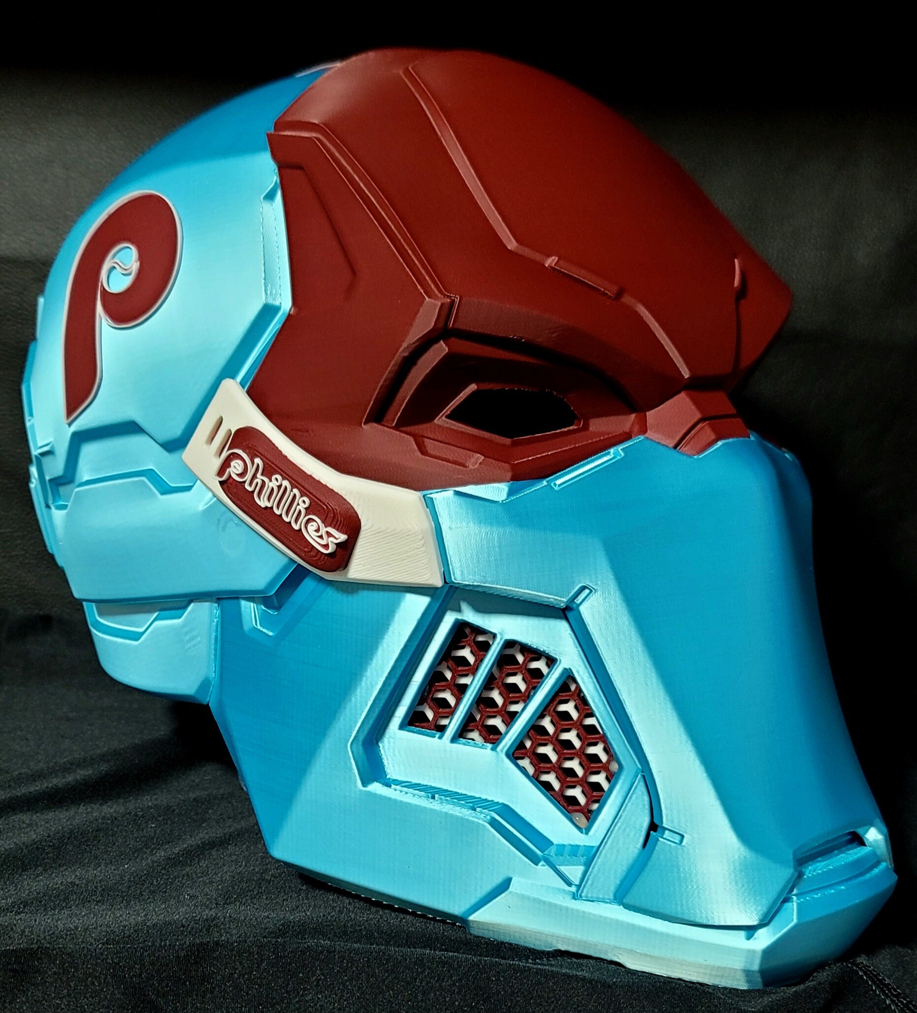 Phillies Old-school Iron Hood Helmet. - Etsy