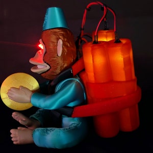 Call of Duty Monkey Bomb Light up Display. - Etsy