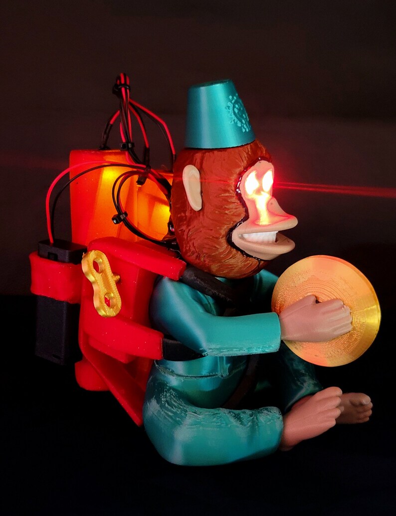 Call of Duty Monkey Bomb Light up Display. - Etsy