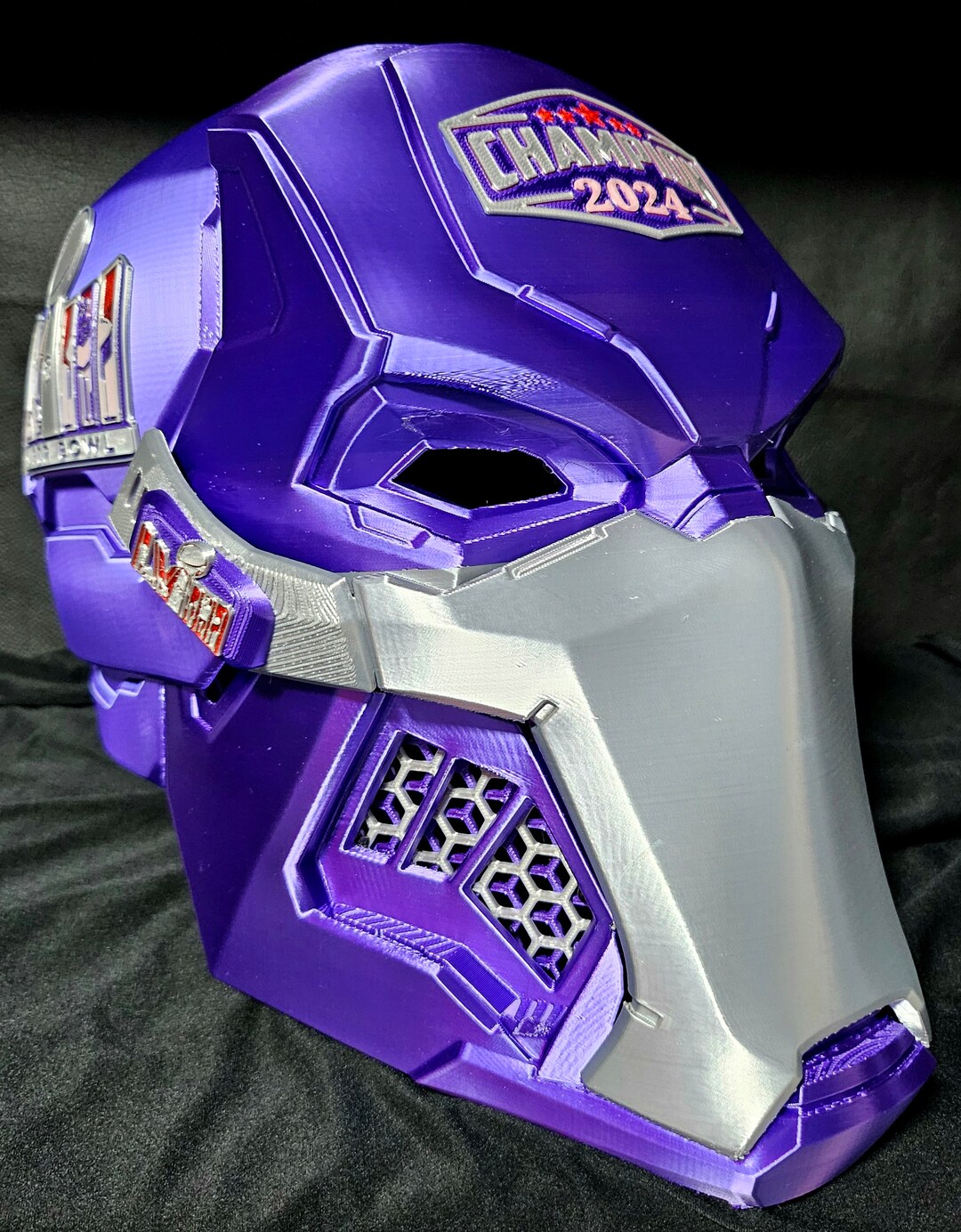 XVIII Super Bowl Iron Hood Helmet. - Etsy