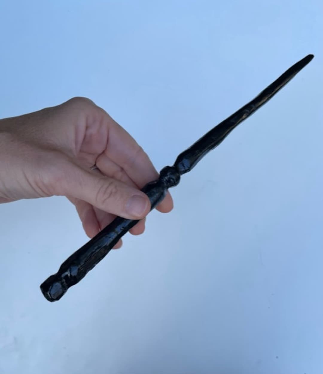 The Black Swan Wand. Inspired by Harry Potter. - Etsy