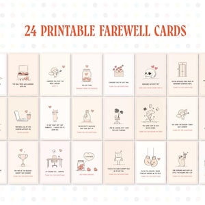 24 Printable Farewell Cards for Coworkers | Retirement Sarcastic Funny ...