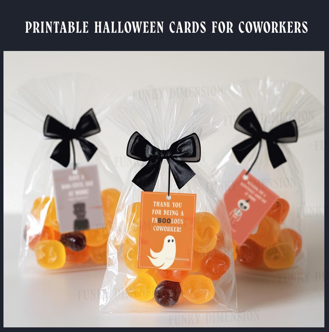 Printable Happy Halloween Cards for Coworkersappreciation Celebration ...