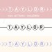Friendship Bead Bracelet Font PNG OTF SVG, Sequin Alphabet Doodle ...