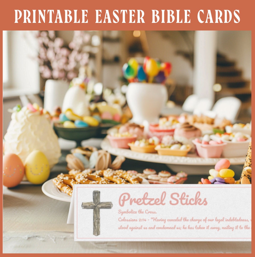 Easter Cards for Holy Week Table Resurrection Easter Story Holy Week ...
