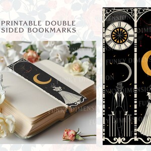 Printable Bookmarks | Night Circus Inspired for Book Lovers ...