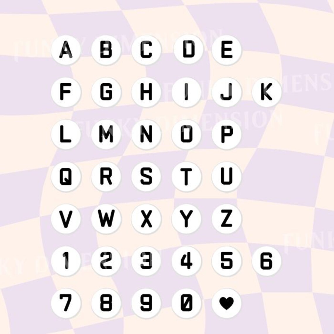 Friendship Bead Bracelet Font OTF SVG, Sequin Alphabet Doodle Letters ...