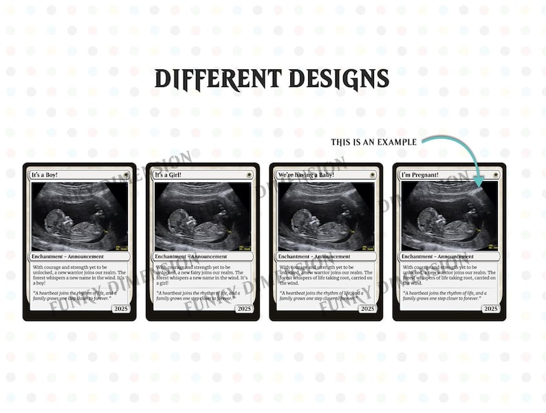 MTG Pregnancy Reveal Card - Custom Alternate Art Printable Magic Cards ...