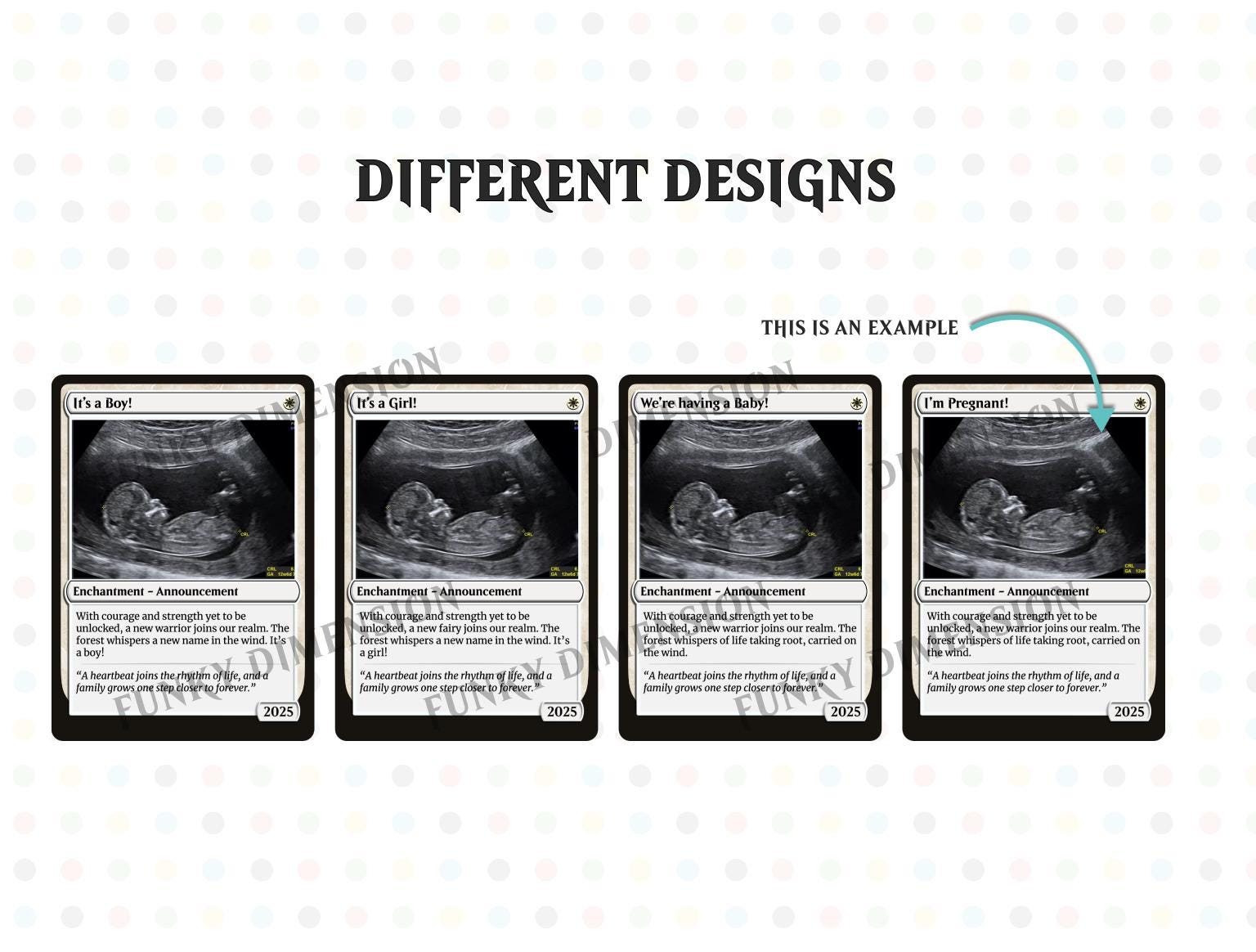 MTG Pregnancy Reveal Card - Custom Alternate Art Printable Magic Cards ...