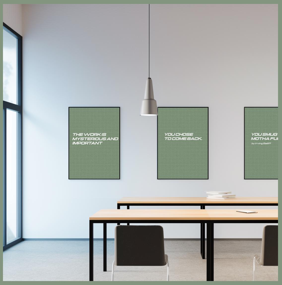 24 Printable Posters | Minimal Office Posters | Macrodata Refinement ...