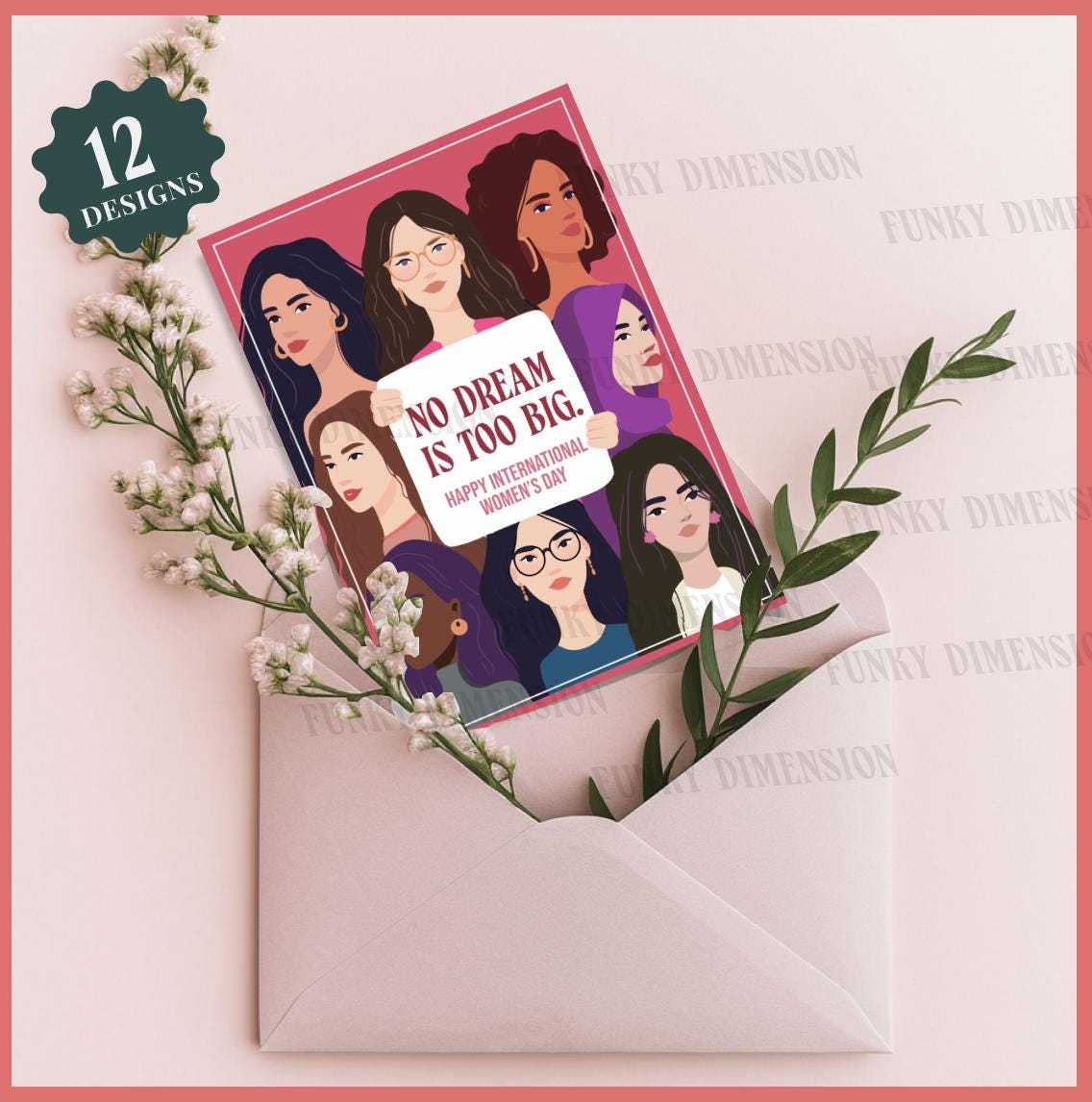12 International Women's Day Cards for Coworkers Friends Family ...