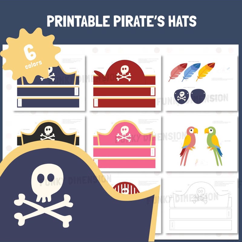 Pirate Hat - Etsy