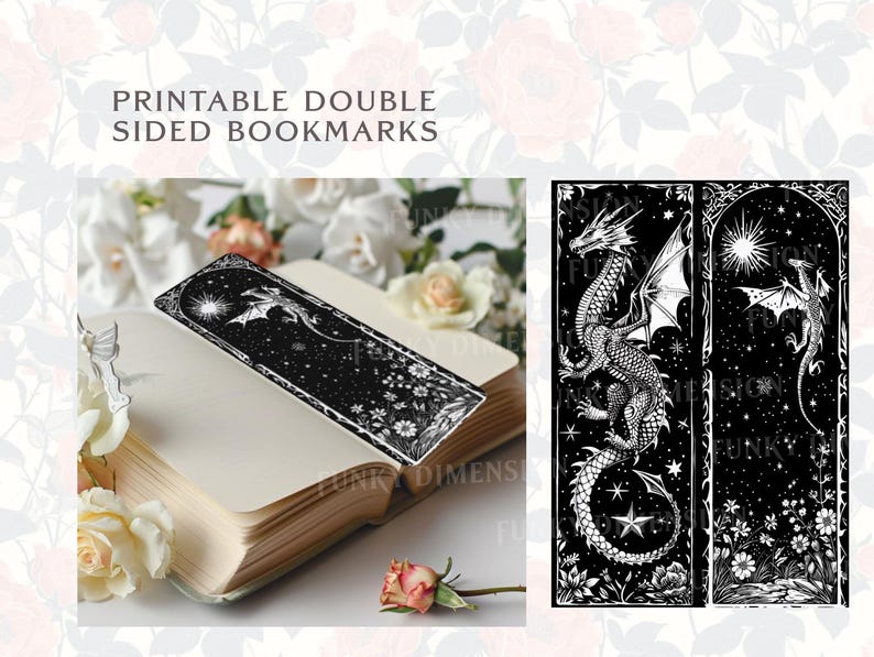 Printable Bookmarks | Dark Fantasy Magic for Fantasy Book Lovers ...