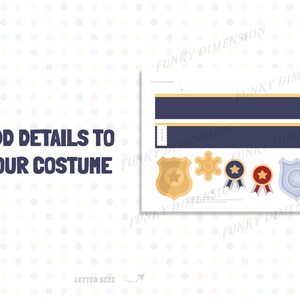 Printable Paper Police Officer Hat | Officer Badges Hat Paper Crown ...