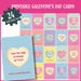 24 Printable Galentine's Day Card Set | Conversation Hearts Cards for ...