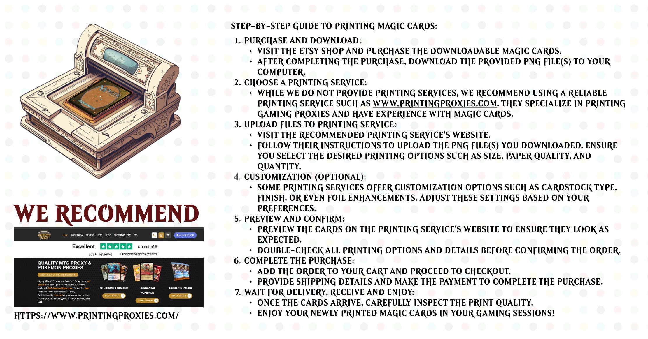 MTG Proxies Printable Magic Cards Package: Green Pack Alternate Art - Etsy