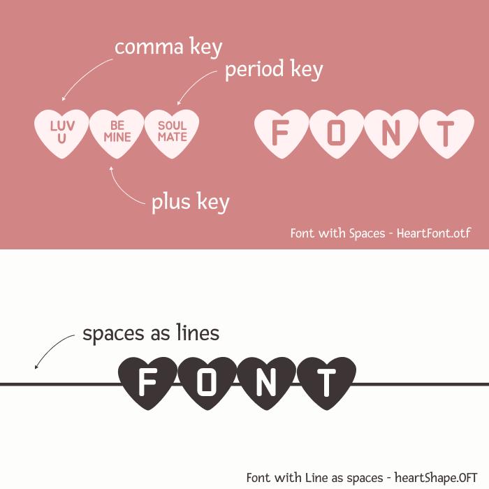 Heart Shape Font OTF SVG, Heart Alphabet Doodle Letters, Doodle Love ...