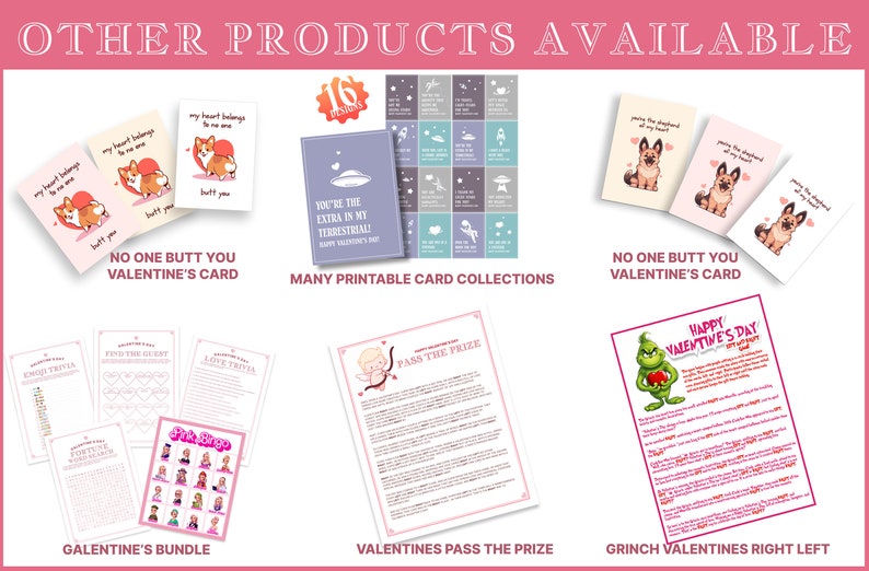 Work Colleagues 24 Printable Valentines Day Cards For Coworkers Gift ...