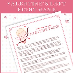Left Right Game for Valentine's | Pass the Gift Game, Valentine's Games ...