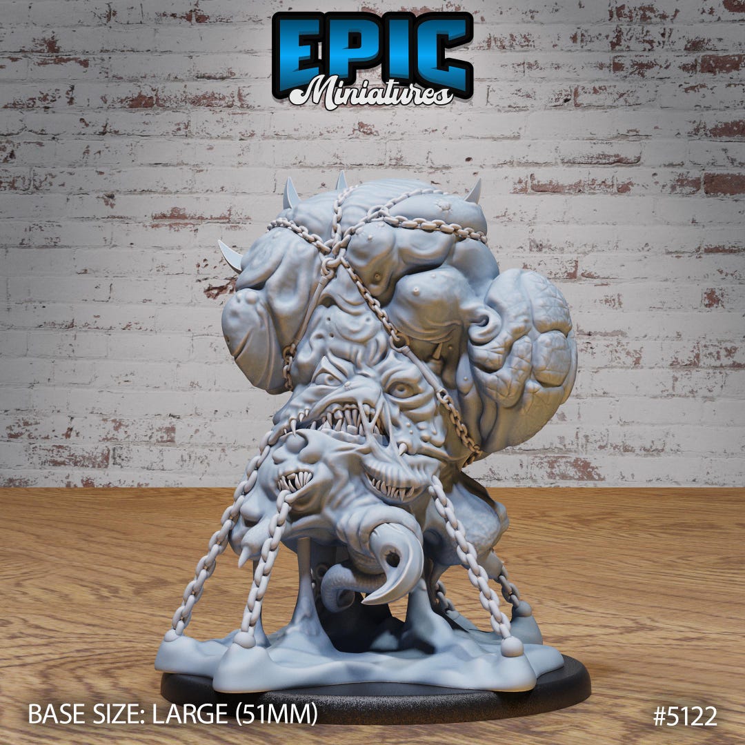 Flesh Warper Epic Miniatures 3D Printed RPG Models Prison Break D&D ...