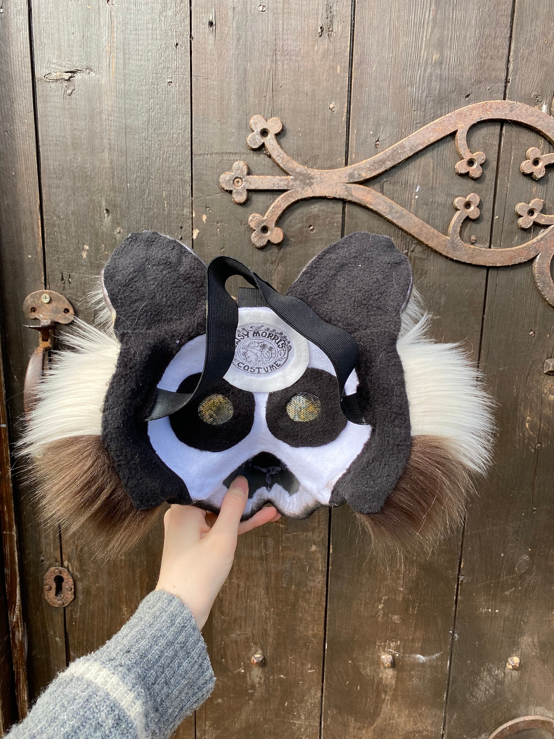 African Wild Dog Mask - Etsy