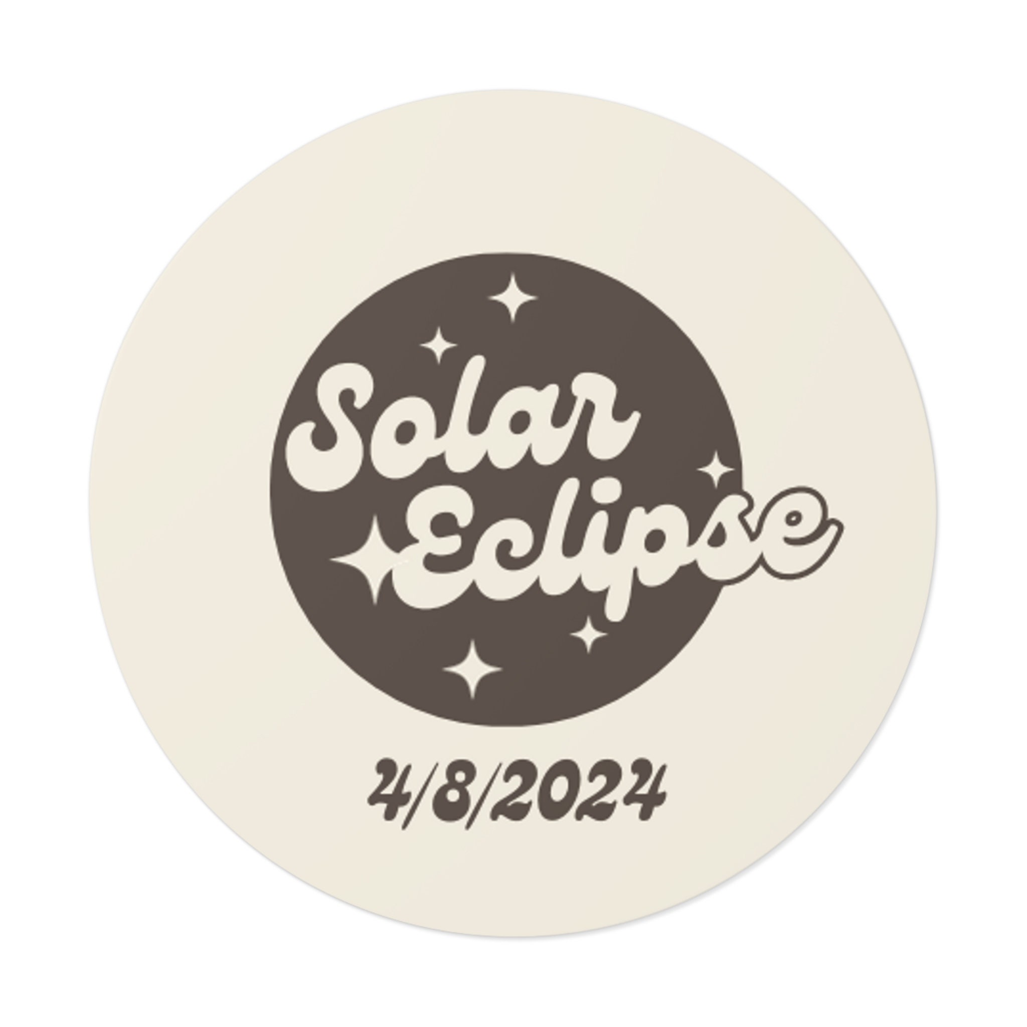 Solar Eclipse Sticker Gift for Solar Eclipse Vinyl Sticker Gift Total ...