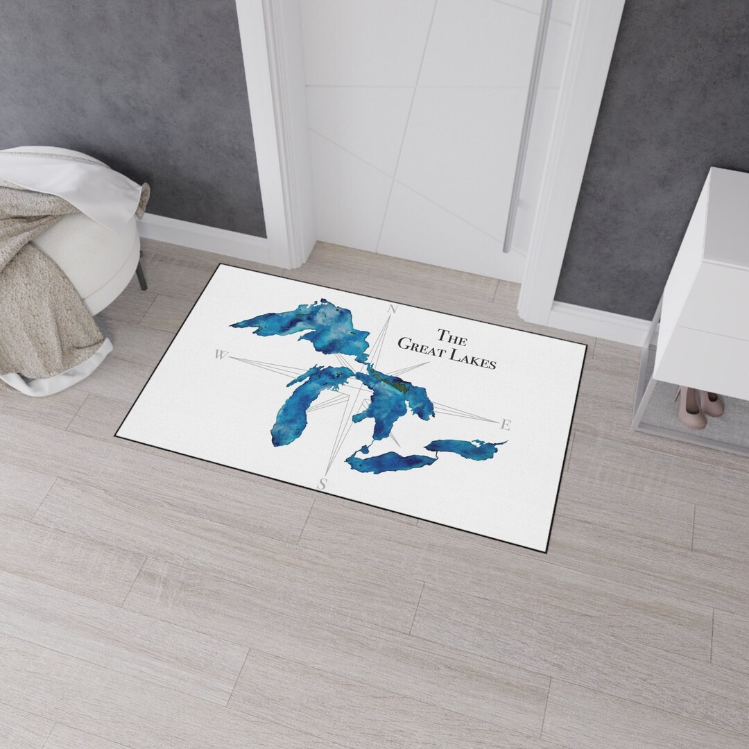 Great Lakes Compass Heavy Duty Floor Mat. Great Gift for the Summer ...
