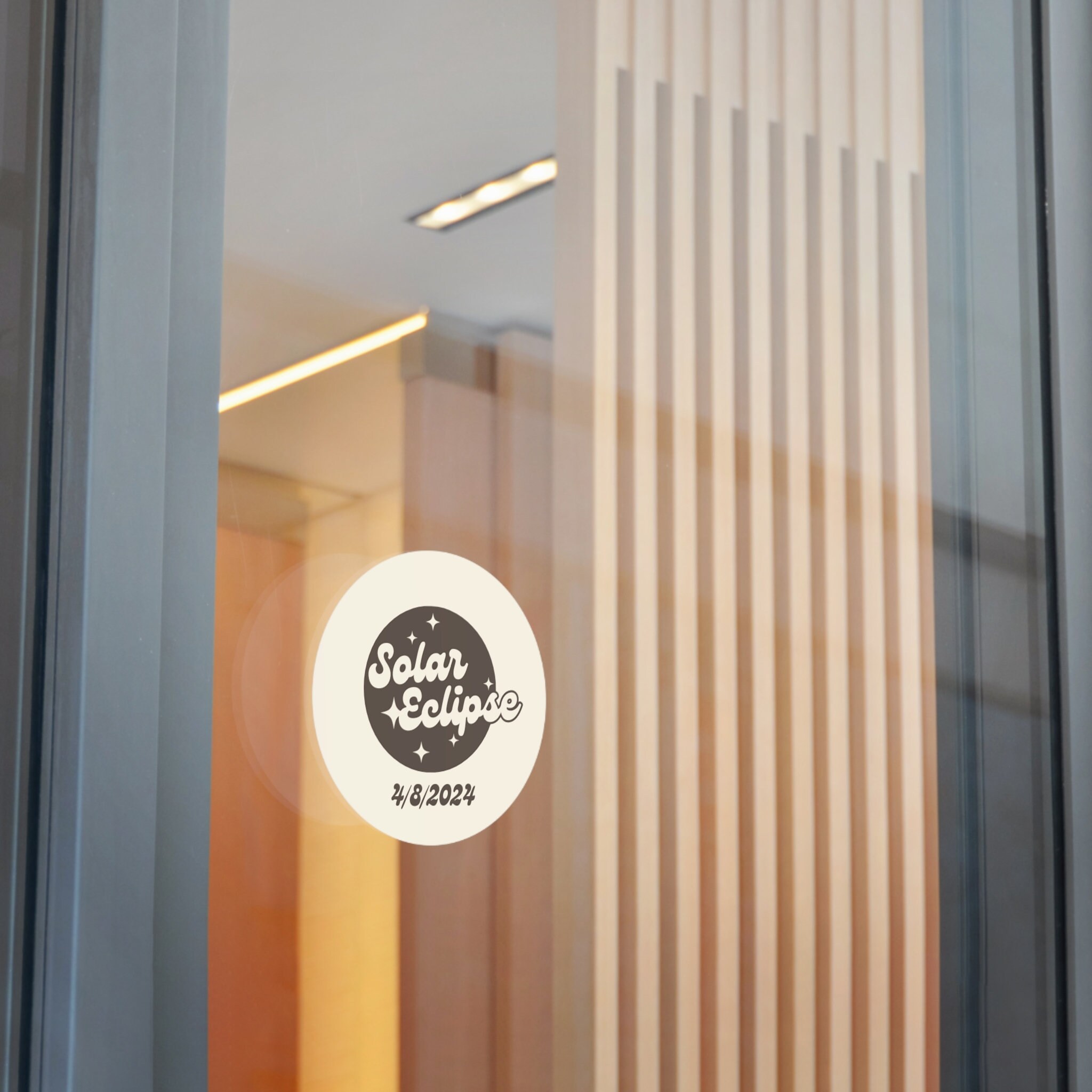 Solar Eclipse Sticker Gift for Solar Eclipse Vinyl Sticker Gift Total ...