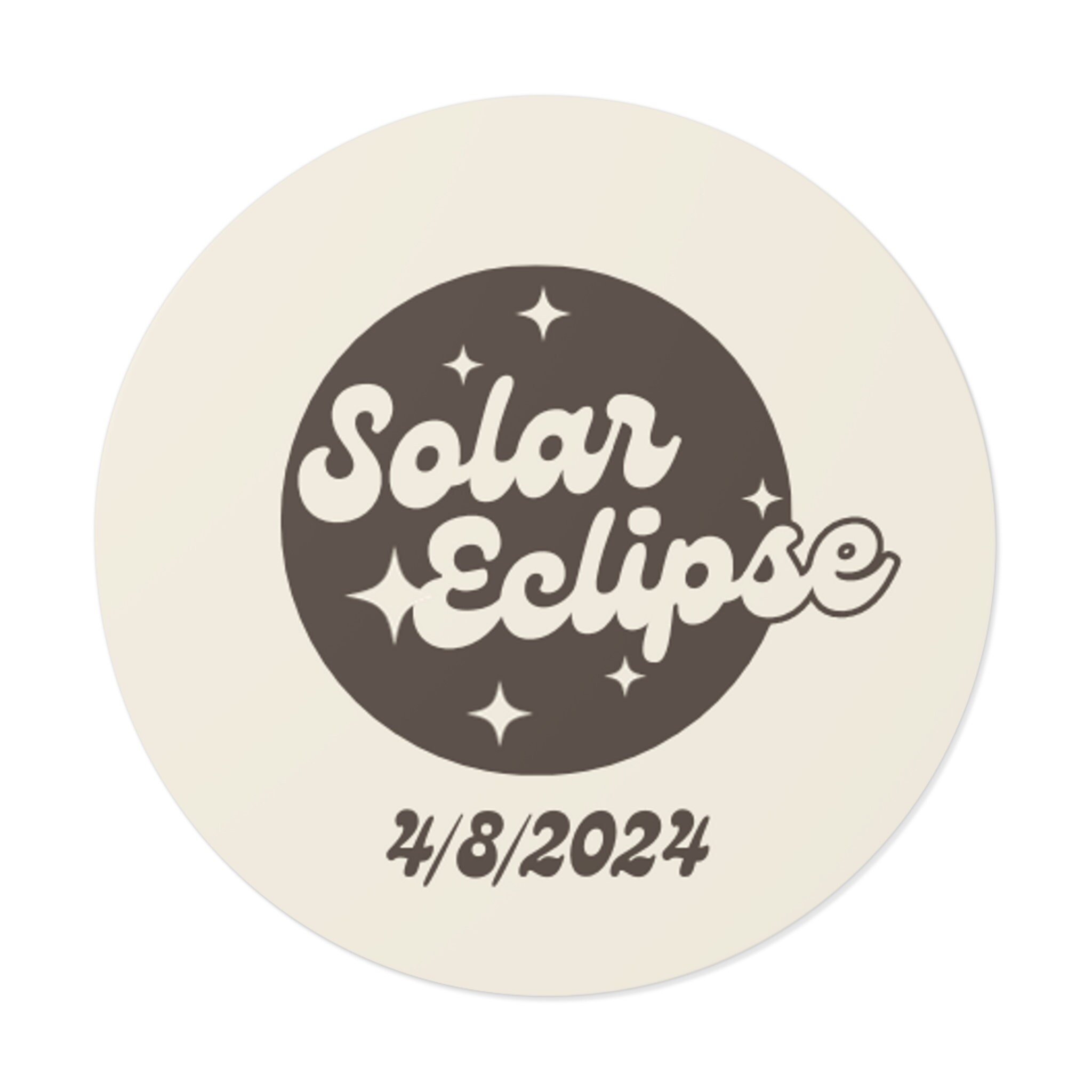 Solar Eclipse Sticker Gift for Solar Eclipse Vinyl Sticker Gift Total ...