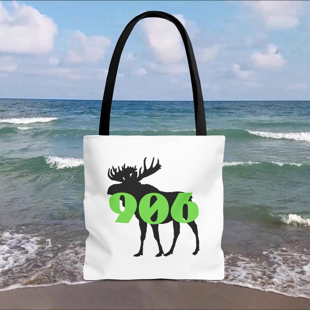 Michigan's Upper Peninsula Tote Bag for Student Book Bag UP Yooper 906 ...