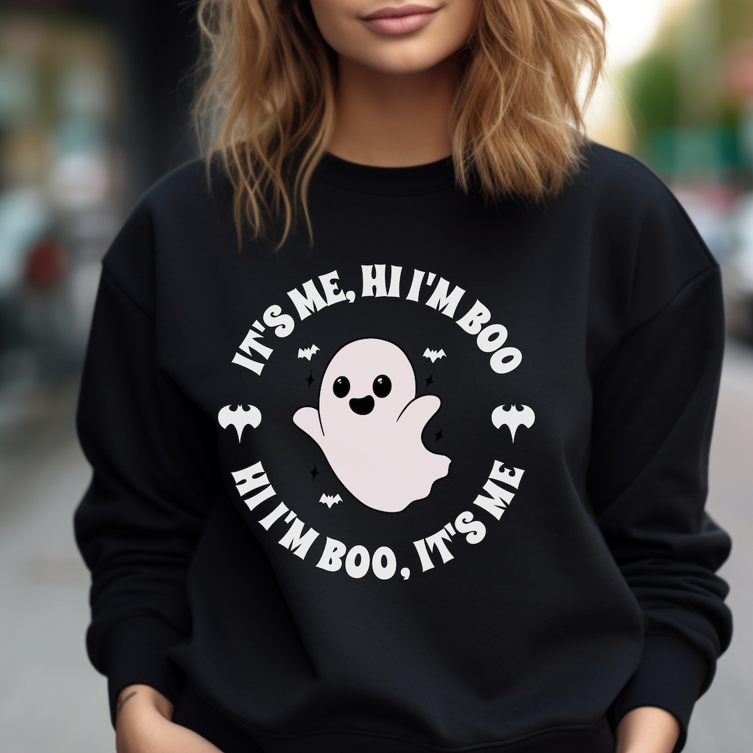 Halloween Boo Sweater, Its Me Boo Sweater, Halloween Boo Sweatshirt ...