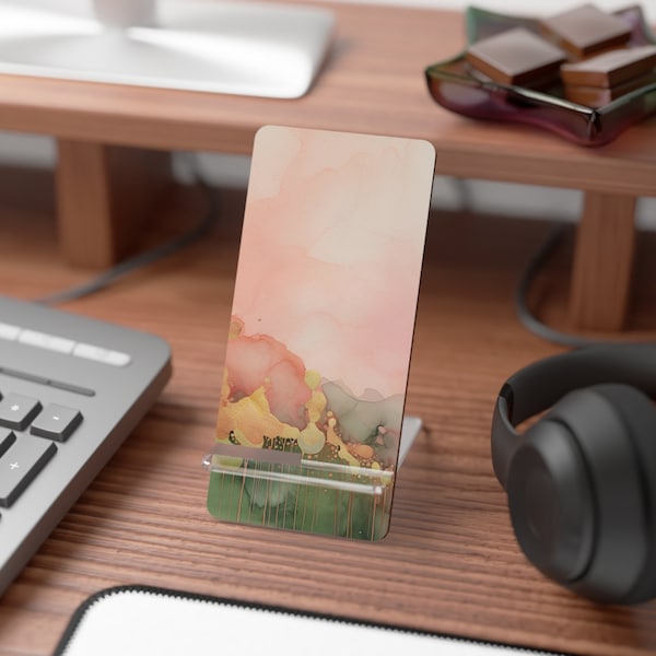 Pink Phone Stand - Etsy