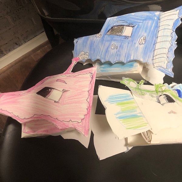 Dragon Puppet Paper - Etsy