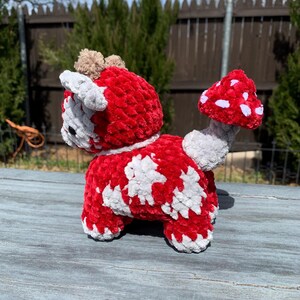 Mooshroom/mushroom Cow Plushie, Crochet - Etsy