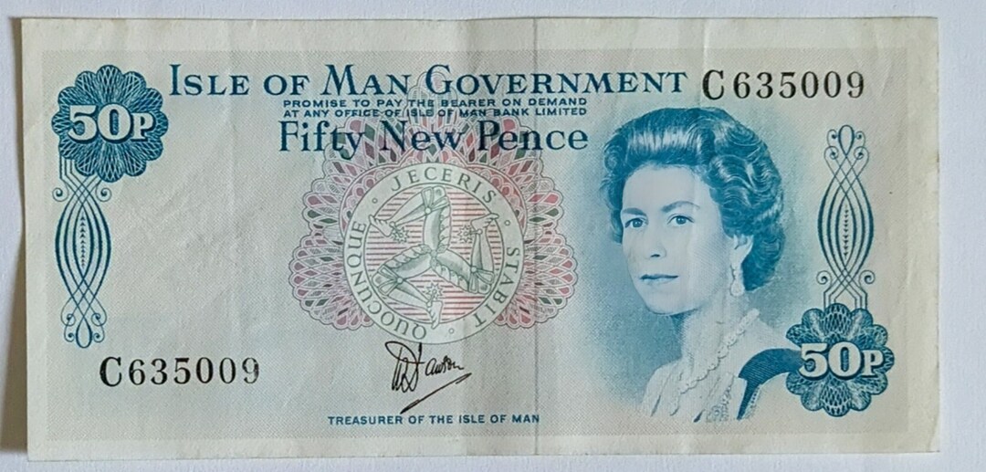 Vintage British Bank Notes 1940/60s Ten Shillings Old Pound and Isle of ...