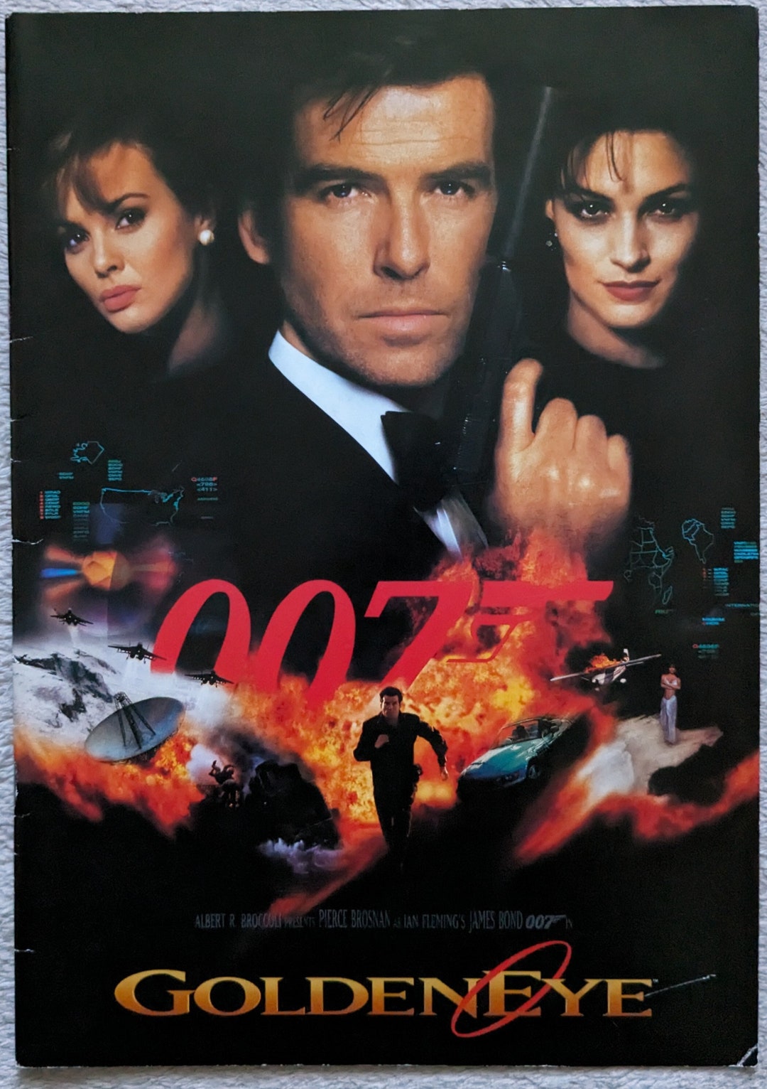James Bond Goldeneye 1995 Licensed to Kill 1989 Official Promotional ...