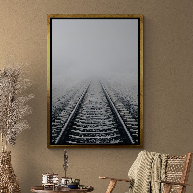 Train Track Wall Art - Etsy