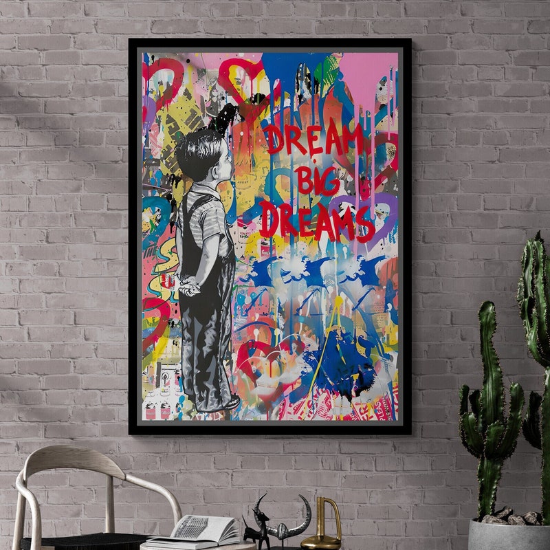 Dream Big Art - Etsy