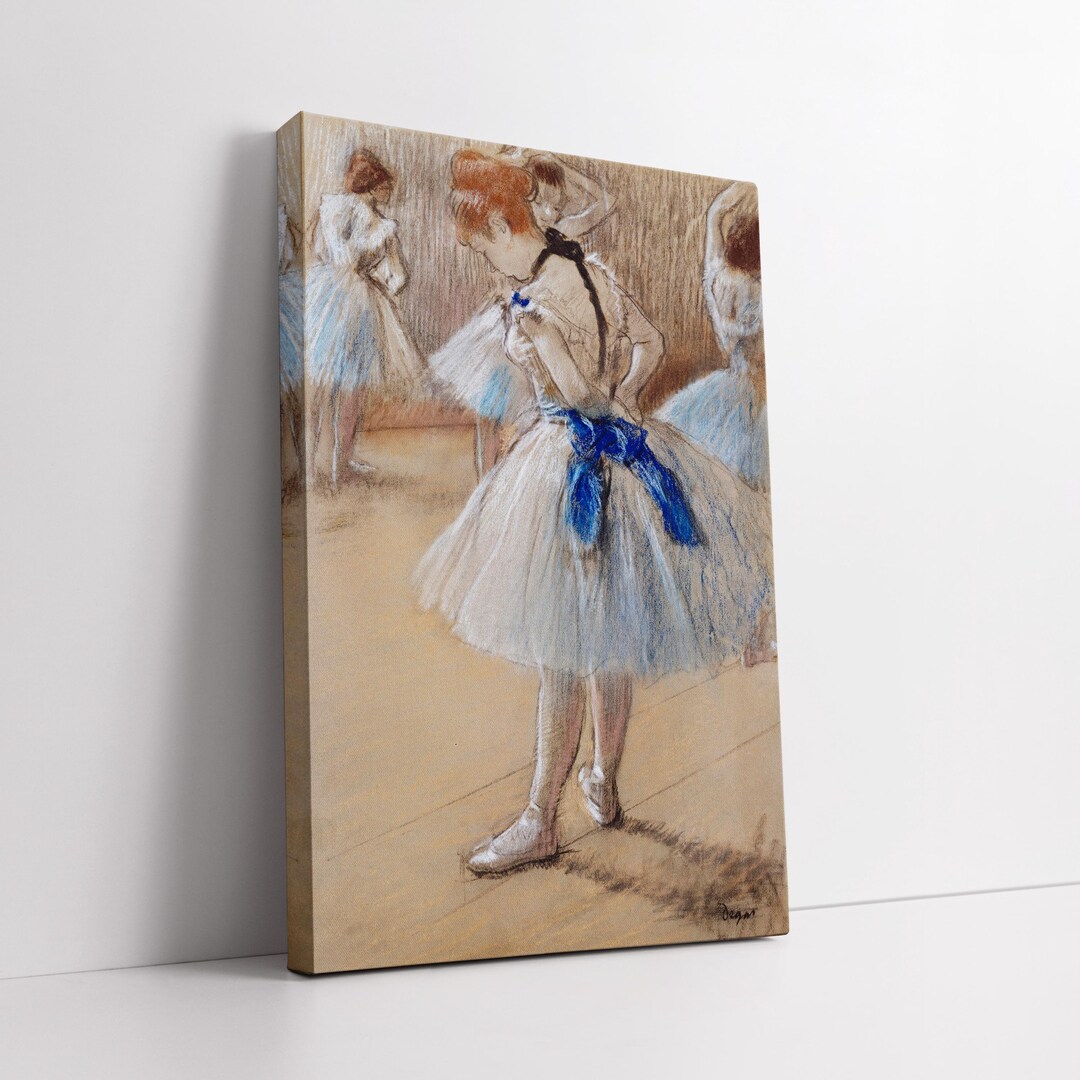 Edgar Degas the Little Dancer Canvas Wall Art Classic Ballerina ...