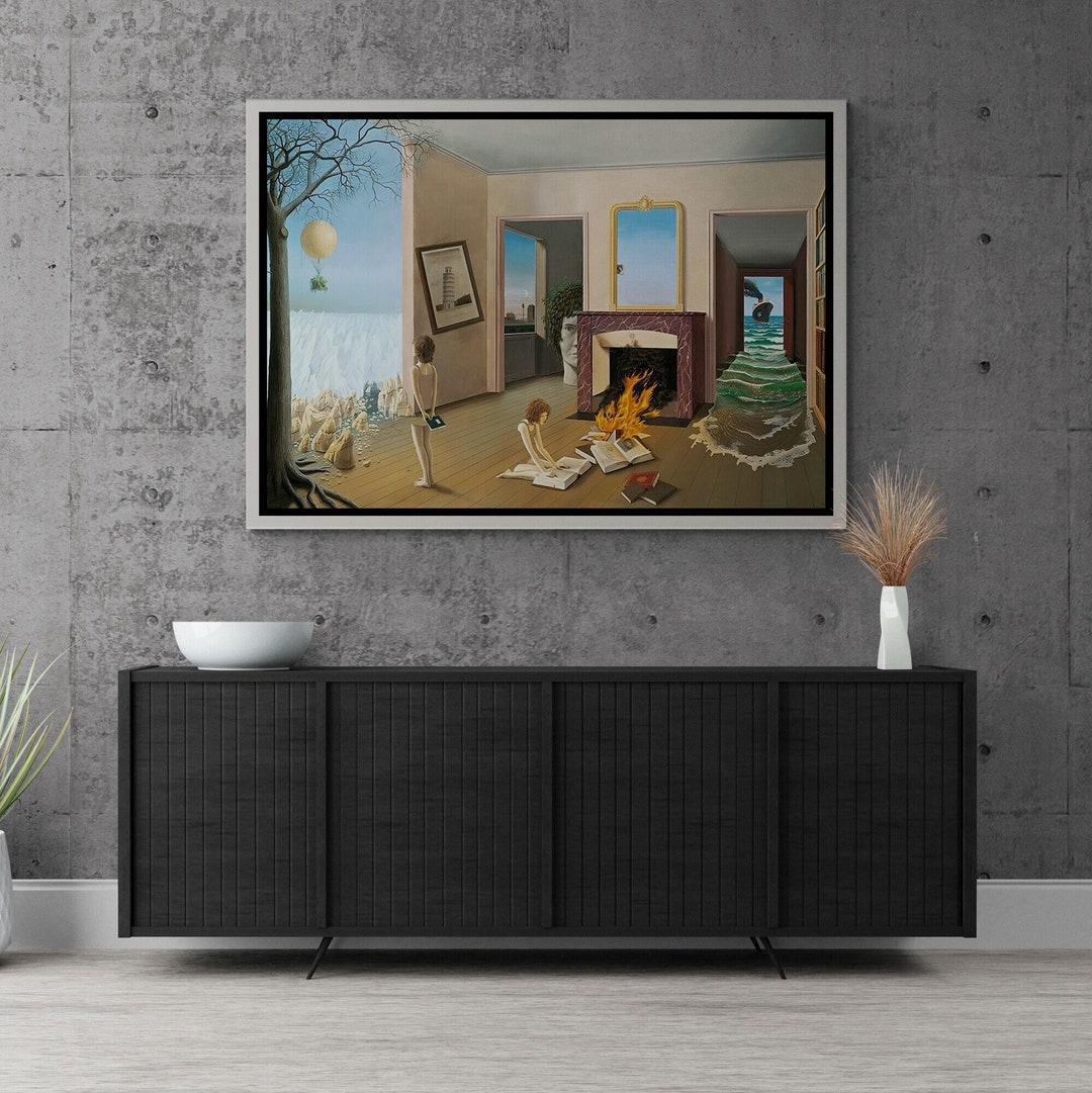 Dominique Appia Framed Canvas, Entre Les Trous De La Memorie, Dominique ...