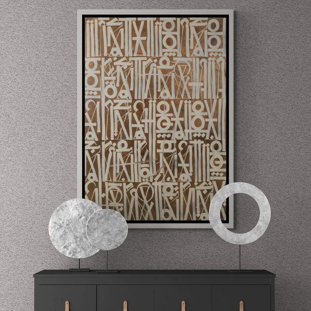 Retna American Bronze/brown Cream Reproduction Wall Art, Home/office ...