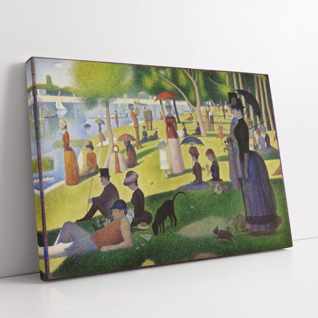 A Sunday Afternoon on the Island of La Grande Jatte by Georges Seurat ...