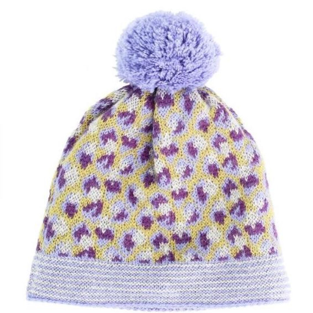 French Knot by Lindsey Mason 100% Alpaca Stacey Hat, Lavender - Etsy