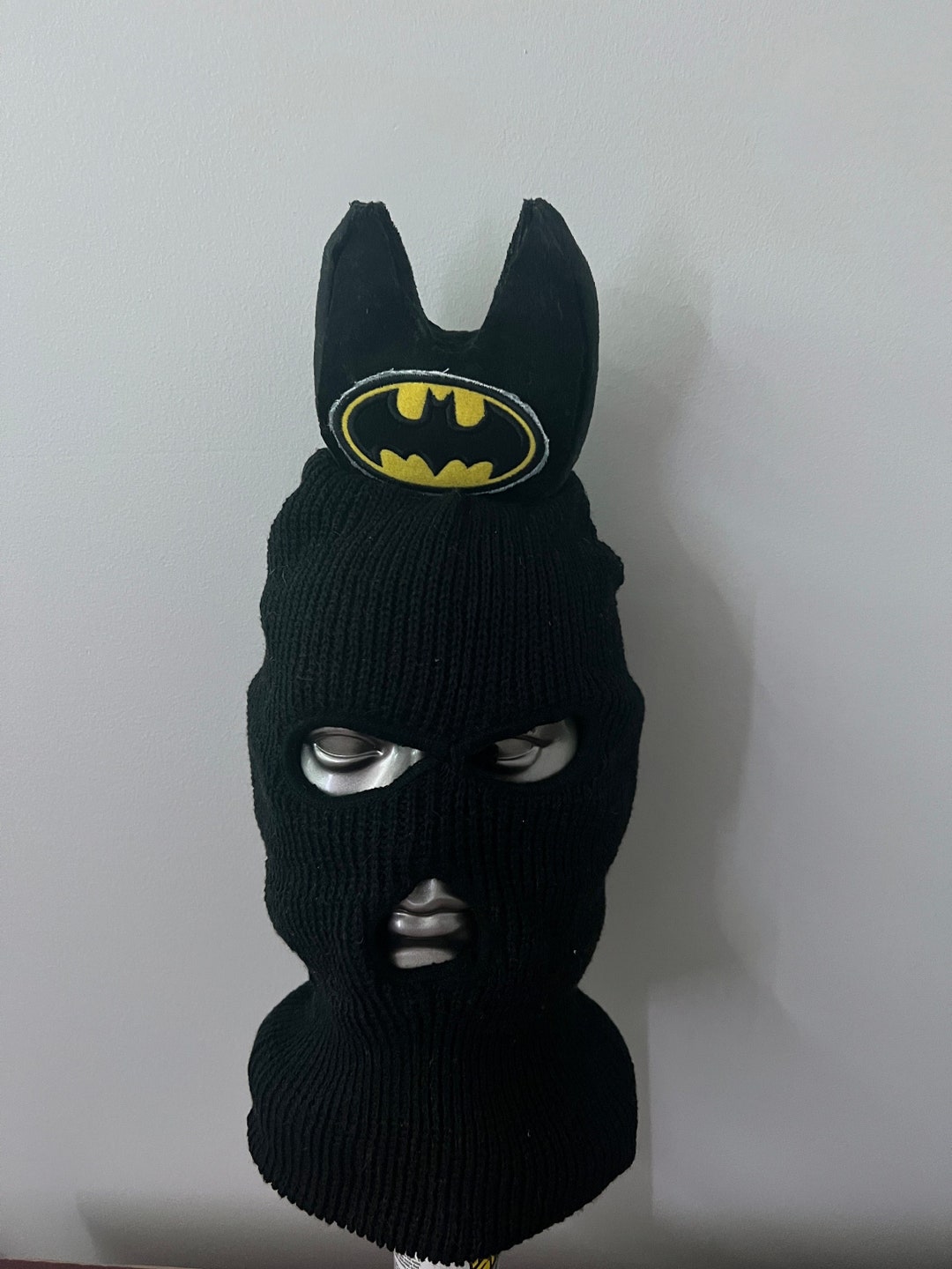 BATMAN SKI MASK Balaclava Black Batman Hat - Etsy